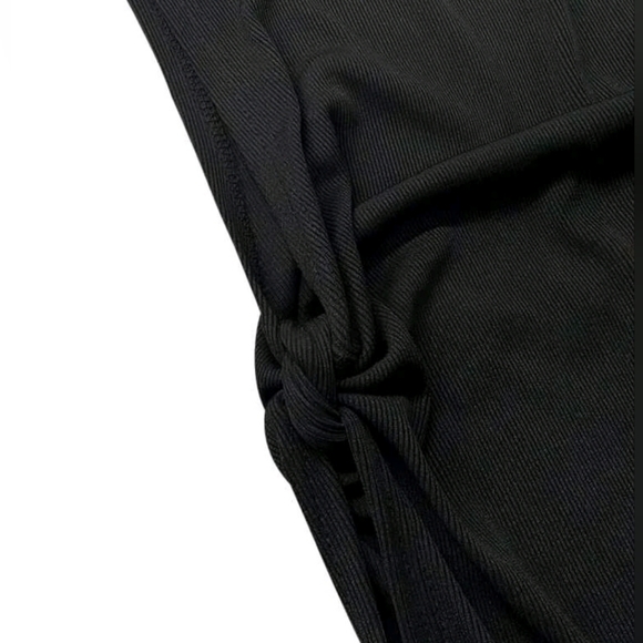 Swim | New Chic Stretch Split Leg Cover Up Dress Swim Bikini Black ...